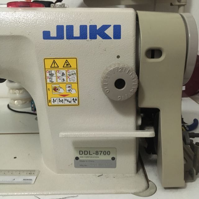 JUKI INDUSTRIAL SEWING MACHINE DDL-8700, TV & Home Appliances, Washing ...