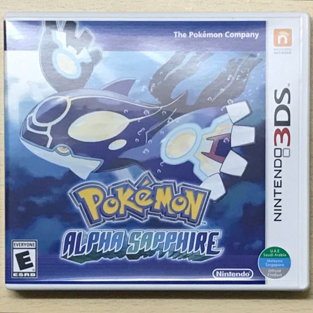 Pokemon Alpha Sapphire - Nintendo 3DS, Video Gaming, Video Game Consoles, Nintendo on Carousell