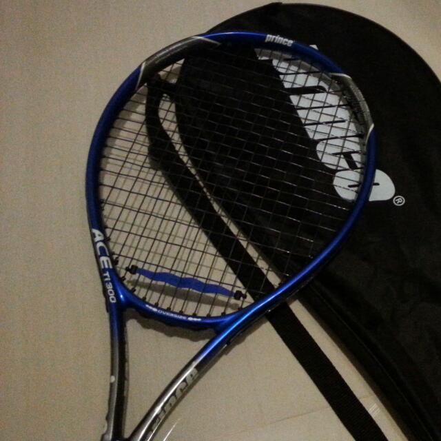 Prince Ti 300 Ace Tennis Racquet Racket, Sports Equipment, Sports ...