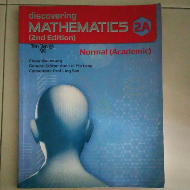 SEC 2 MATHS FOR NA, Hobbies & Toys, Books & Magazines, Textbooks on ...