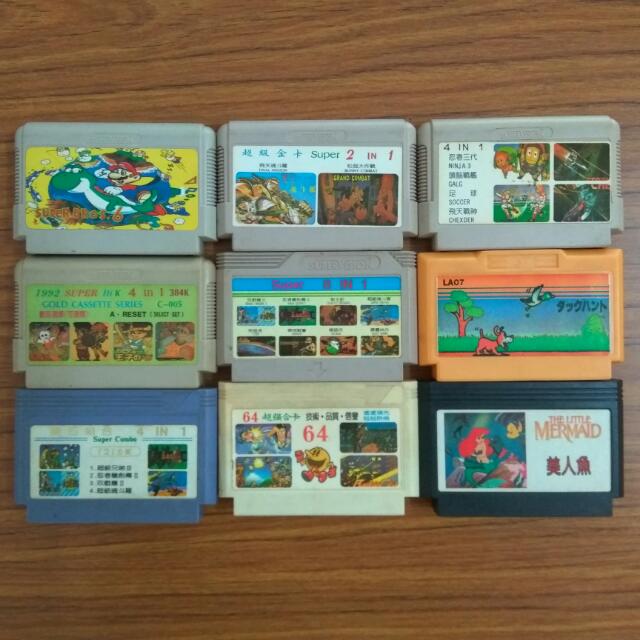 Supervision Game Cartridges (NES/Famicom), Video Gaming, Video Games ...