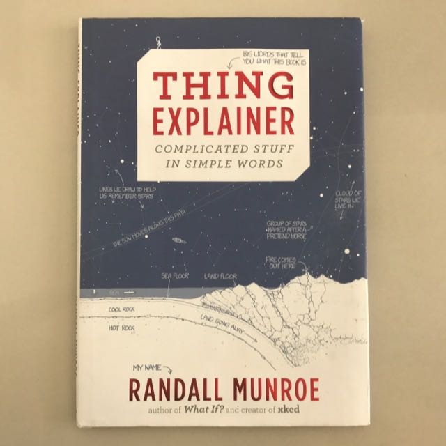 Thing Explainer: Complicated Stuff In Simple Words, Hobbies & Toys ...