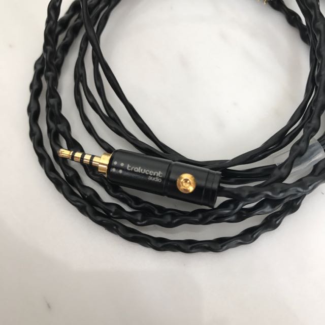 Tralucent Audio Silver/gold Iem Cable, Audio, Portable Audio ...