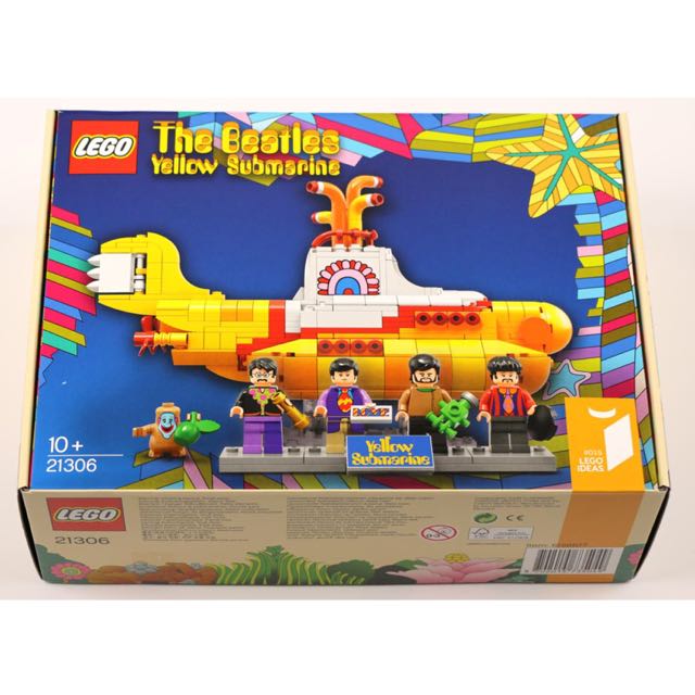 全新靚盒 Lego 21306 Yellow Submarine 坡頭四 黃潛艇, 興趣及遊戲, 玩具 & 遊戲類 - Carousell