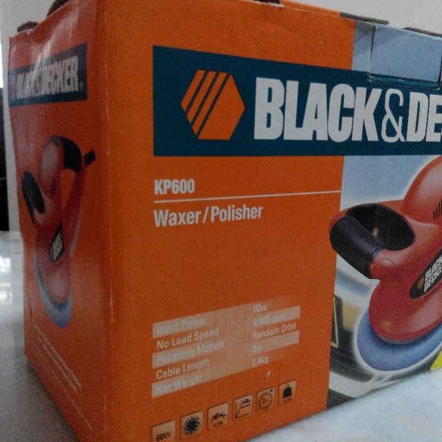 Black & Decker KP600 Waxer/Polisher, TV & Home Appliances, Vacuum ...