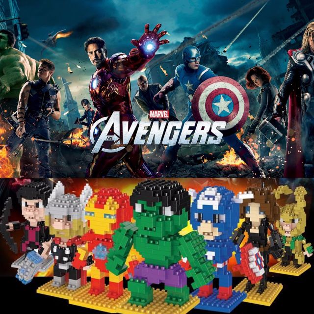 ★Christmas Gift Ideas Nano Pokemon Superhero Block Toys Kids Etc ...