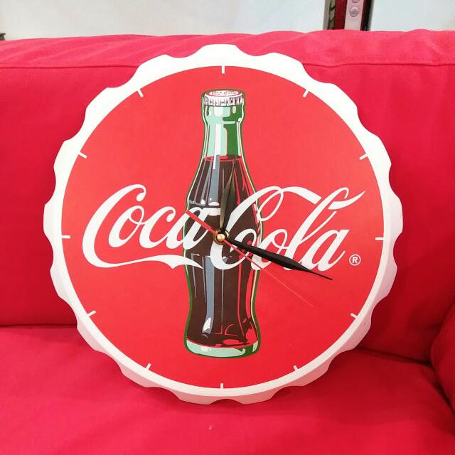 Coca Cola Wooden Wall Clock, Hobbies & Toys, Memorabilia & Collectibles ...