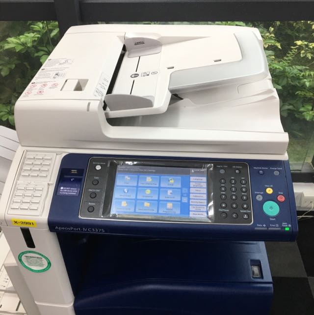 Fuji Xerox ApeosPort-IVC 3375 High Speed Color Copier, Computers & Tech, Printers, Scanners ...