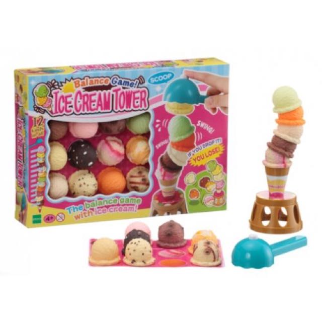 Ice Cream Stacking Tower Balancing Game for Kids, Hobbies & Toys, Toys ...