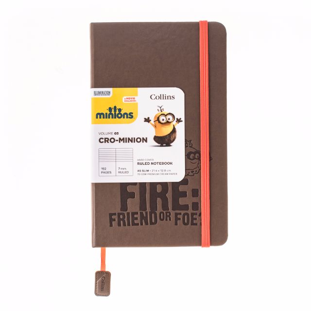 MINIONS NOTEBOOK- CRO-MINION -RULED -A5/A6 LIMITED EDITION - MINIONS ...