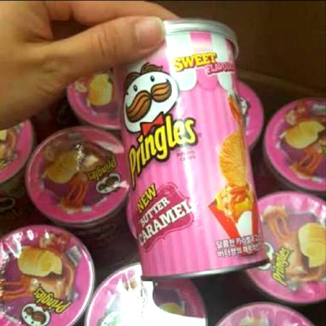 Pringles Butter Caramel, Food & Drinks, Packaged & Instant Food on ...