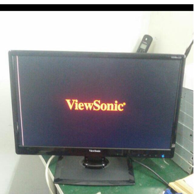 Used | Second Hand Monitor 24" Wide Screen Monitor FULL HD ViewSonic ...
