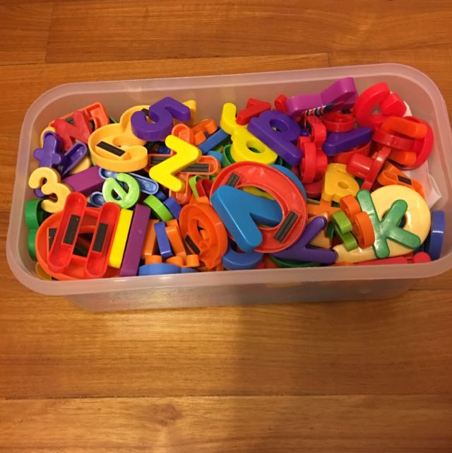 Big Collection Of Magnetic Numbers And Alphabets, Hobbies & Toys, Toys ...