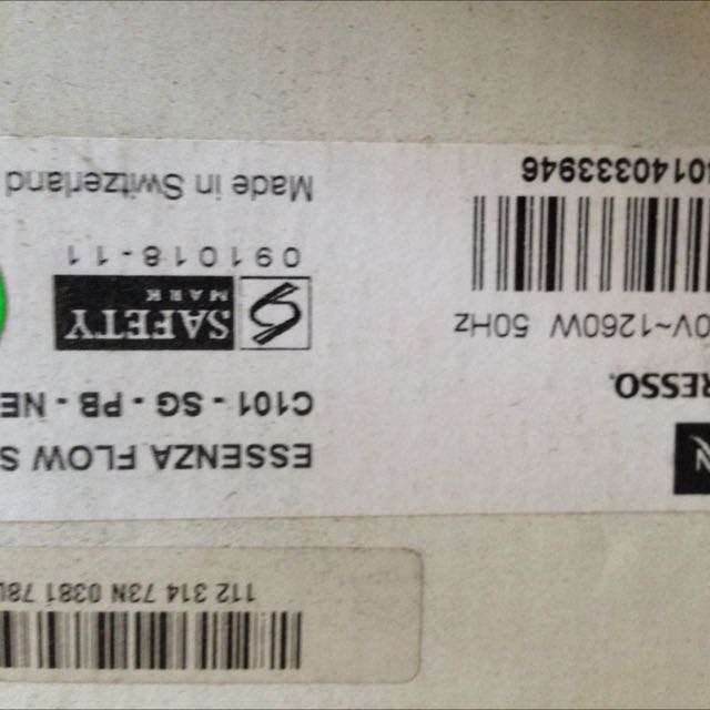 Brand New Nespresso C101 Modal, TV & Home Appliances, Kitchen ...