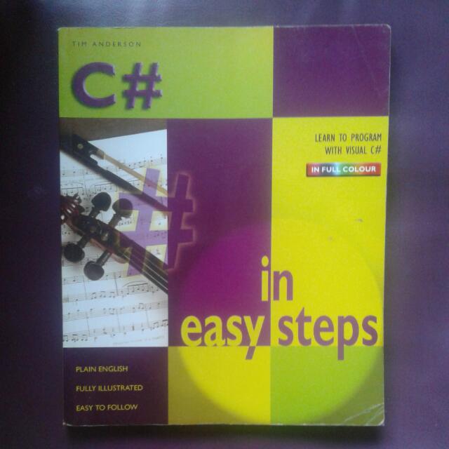 Book - C# In Easy Steps, Hobbies & Toys, Books & Magazines, Textbooks ...