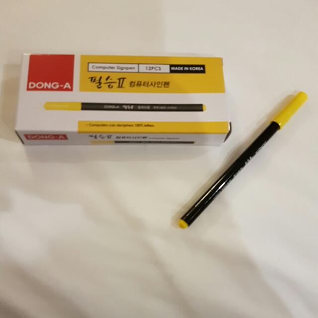 computer sign pen