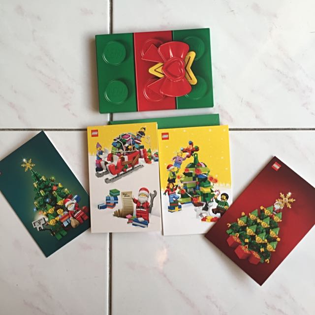 Lego Christmas Card, Hobbies & Toys, Stationery & Craft, Occasions ...