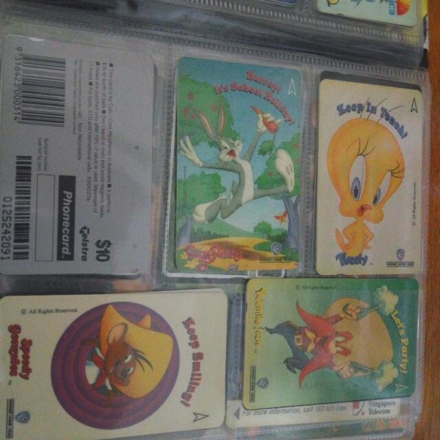 Looney Tunes Vintage Collectible Phone Cards, Hobbies & Toys ...
