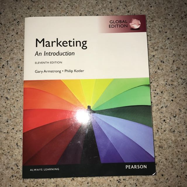 Marketing An Introduction By Gary Armstronng And Philip Kotler, Hobbies ...