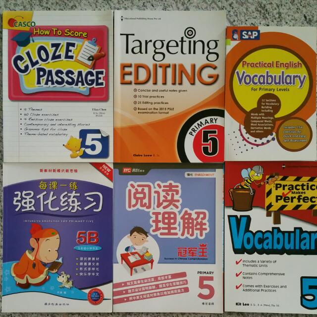 P5 Assessment books, Hobbies & Toys, Books & Magazines, Textbooks on ...