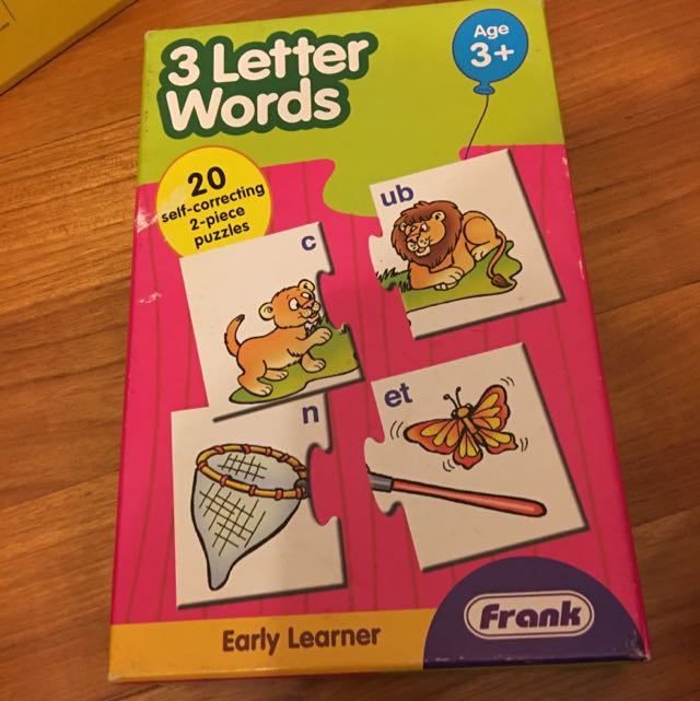 Preschool CVC Spelling Game And Puzzle Bundle., Hobbies & Toys, Toys ...