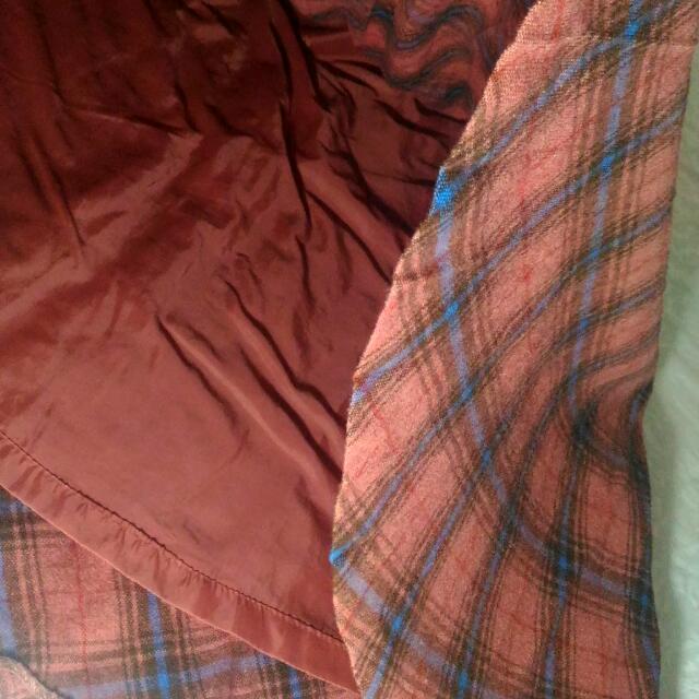 Red Checkerds Long Palda, Women's Fashion, Dresses & Sets, Traditional ...