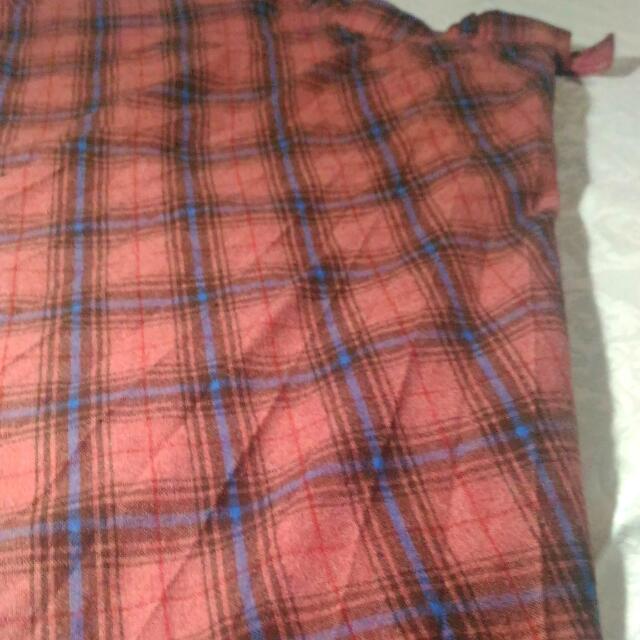 Red Checkerds Long Palda, Women's Fashion, Dresses & Sets, Traditional ...