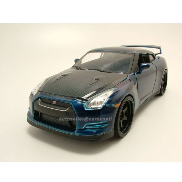 Brian's Nissan GTR (R35) 1/24 Diecast model - Fast & Furious 7, Hobbies ...