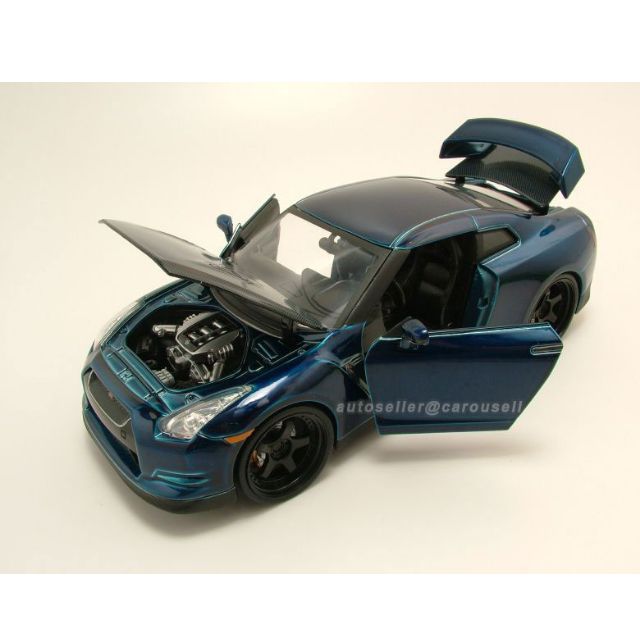 Brian's Nissan GTR (R35) 1/24 Diecast model - Fast & Furious 7, Hobbies ...