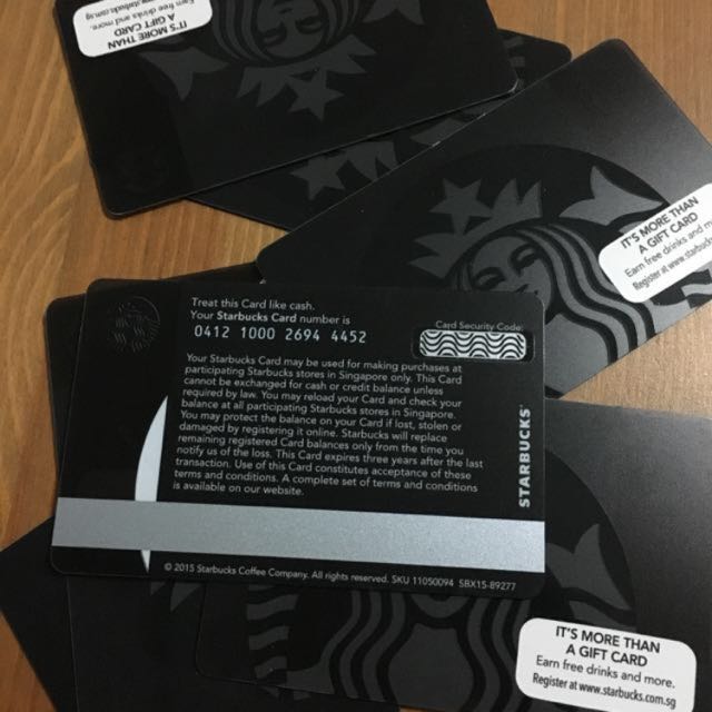 Limited And Rare Starbucks Black Siren Card, Hobbies & Toys, Stationery ...
