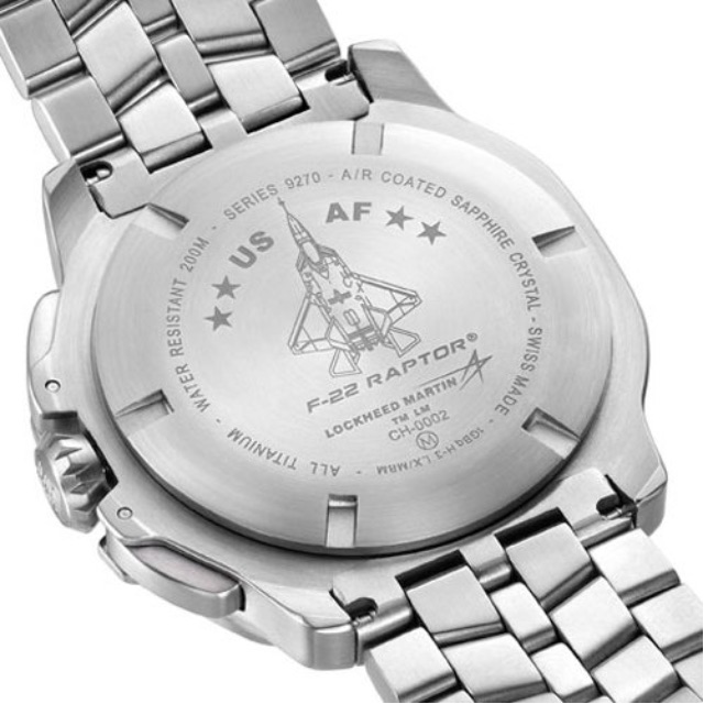 Luminox F-22 Raptor - Titanium, Men's Fashion, Watches & Accessories ...