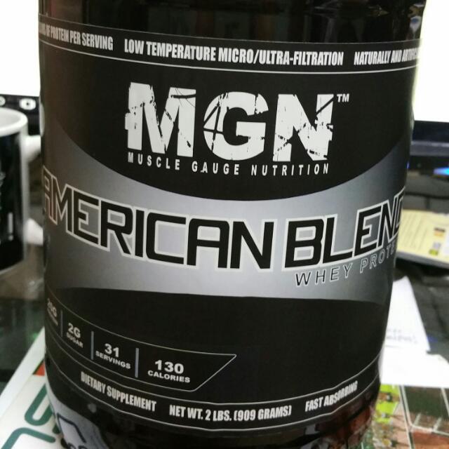 (Reserved) MGN Whey Protein 2lbs, Sports Equipment, Exercise & Fitness ...