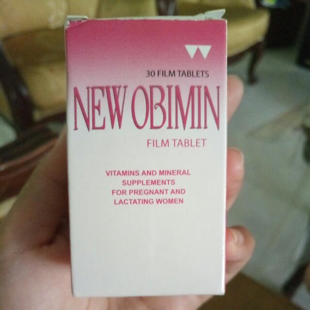 (reserved) New Obimin Tablets, Health & Nutrition, Health Supplements ...