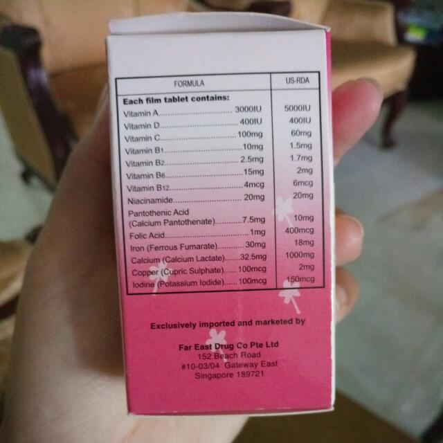 (reserved) New Obimin Tablets, Health & Nutrition, Health Supplements ...