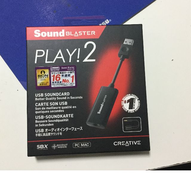 Sound Blaster PLAY!2, TV & Home Appliances, TV & Entertainment ...