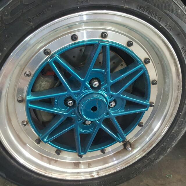 Rota Rim - 15" Flashback, Car Accessories on Carousell