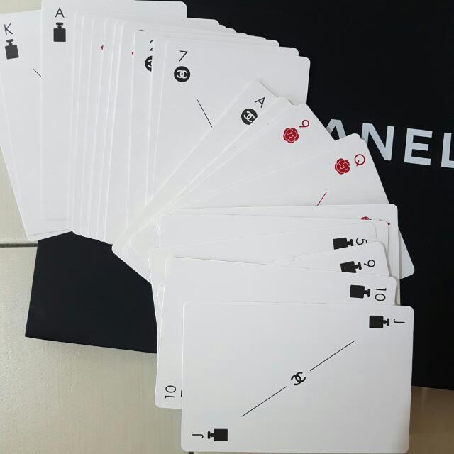 Authentic Chanel Playing Poker Cards, Luxury, Accessories on Carousell