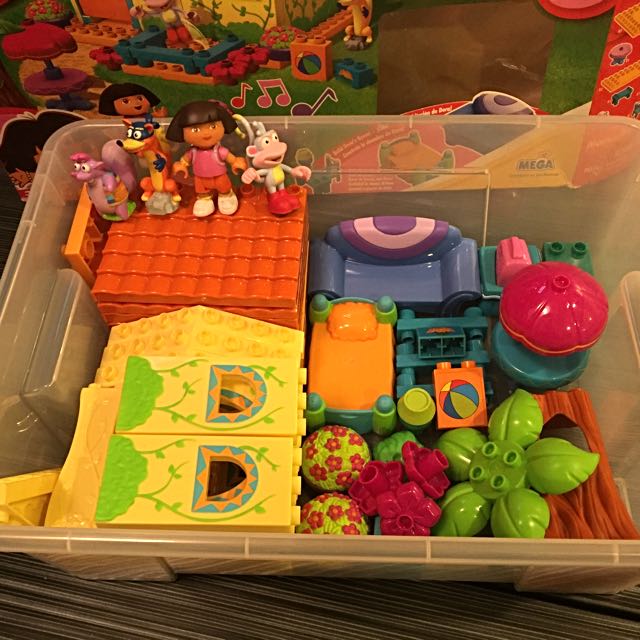 Dora The Explorer Mega Bloks Buildable House, Hobbies & Toys, Toys ...