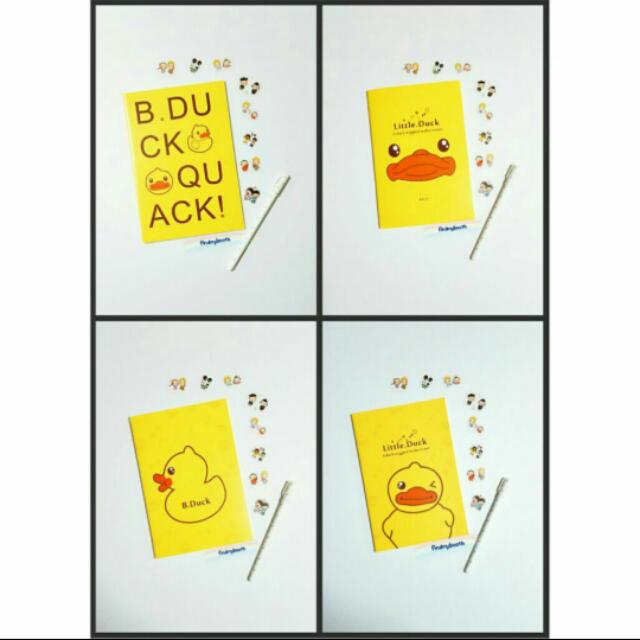 Little Duck Notebook Set, Hobbies & Toys, Books & Magazines, Children's ...