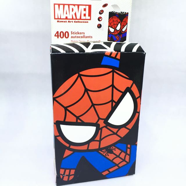 Spider-Man Sticker Box HALLMARK, Babies & Kids, Babies & Kids Fashion ...
