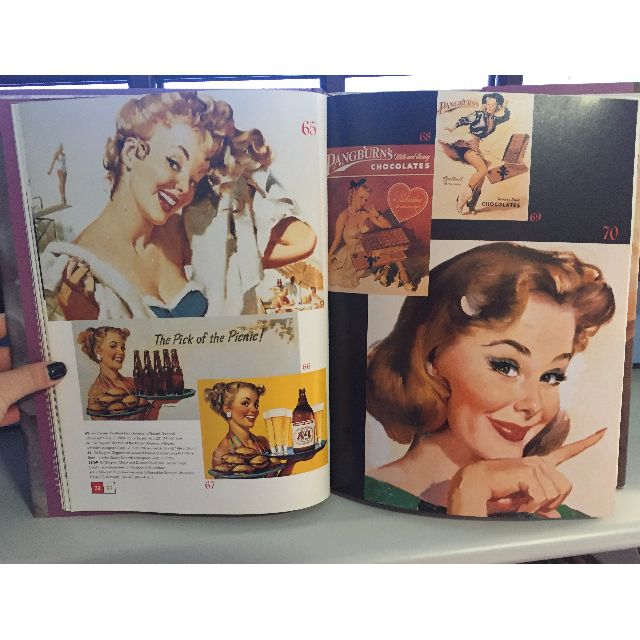 The Complete Pin-Ups Hardcover Book by Gil Elvgren, Hobbies & Toys ...