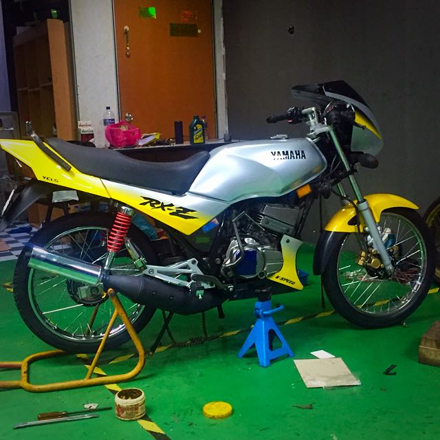 Yamaha RXZ Full Restore & Rebuild, Motorcycles on Carousell