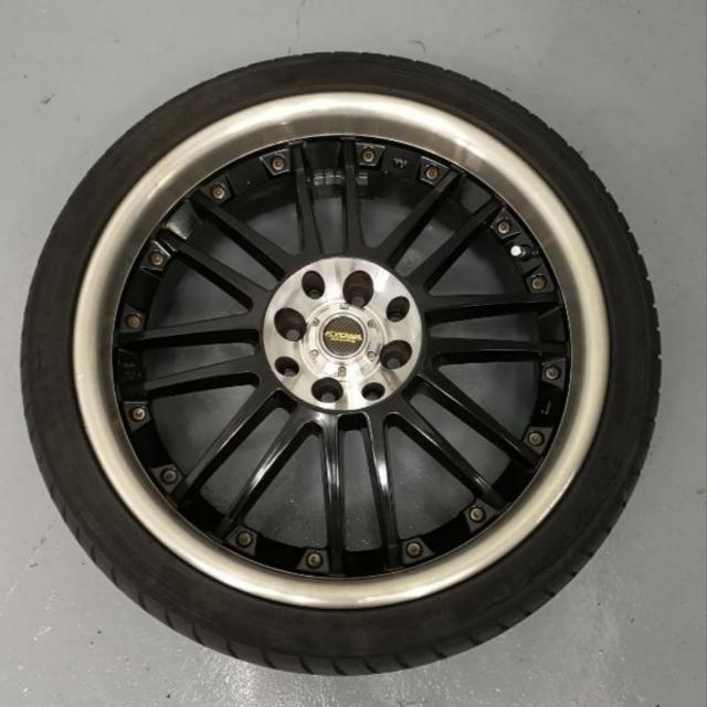 17" Kyowa Racing Rims, Car Accessories on Carousell