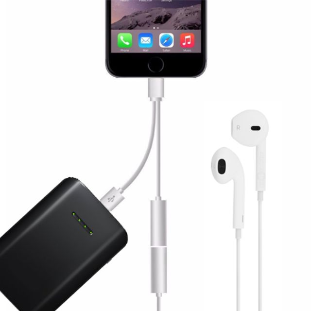 Dual Iphone 7/7 plus Lightning Audio Jack & USB adapter, Mobile Phones ...
