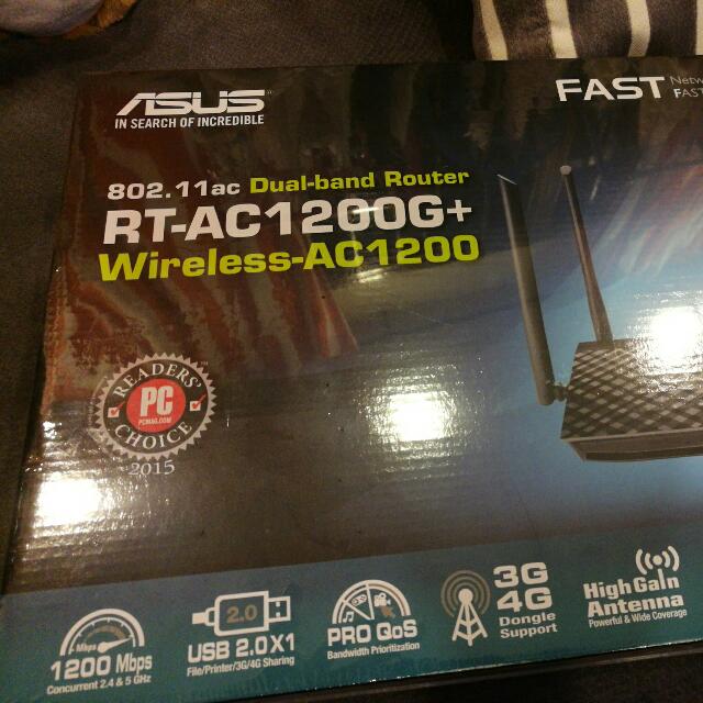 Asus Wireless Router, Computers & Tech, Laptops & Notebooks on Carousell