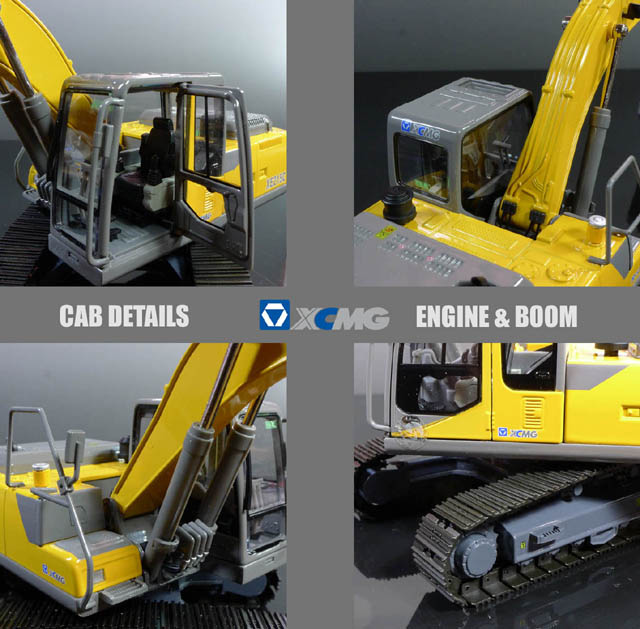 Brand new Large scale 1:35 XCMG XE215C Crawler Excavator Diecast construction model, Everything ...