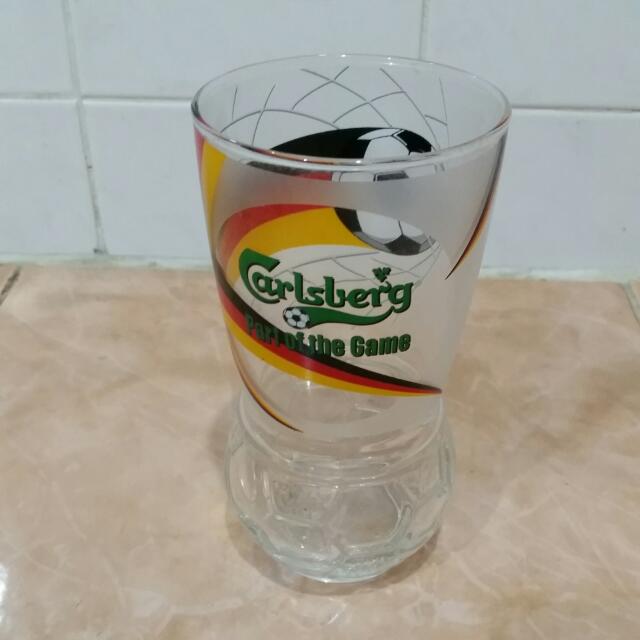 Carlsberg World Cup Glass Germany, Furniture & Home Living, Home Decor ...