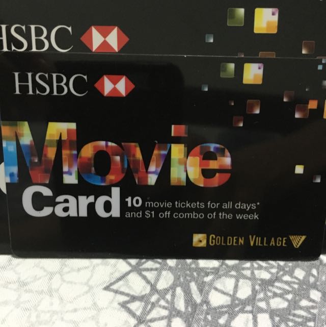 Golden Village Movie Card (10 movie tickets), Tickets & Vouchers ...