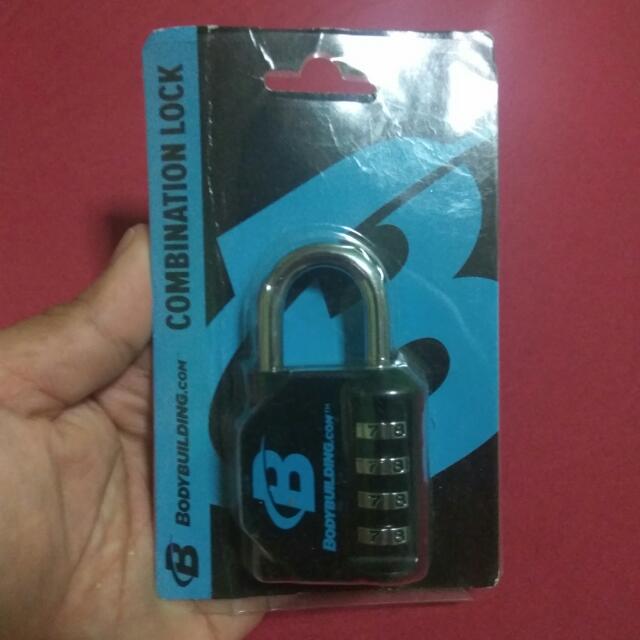 Official Bodybuilding Gym Lock (Reserved) , Sports Equipment, Exercise ...