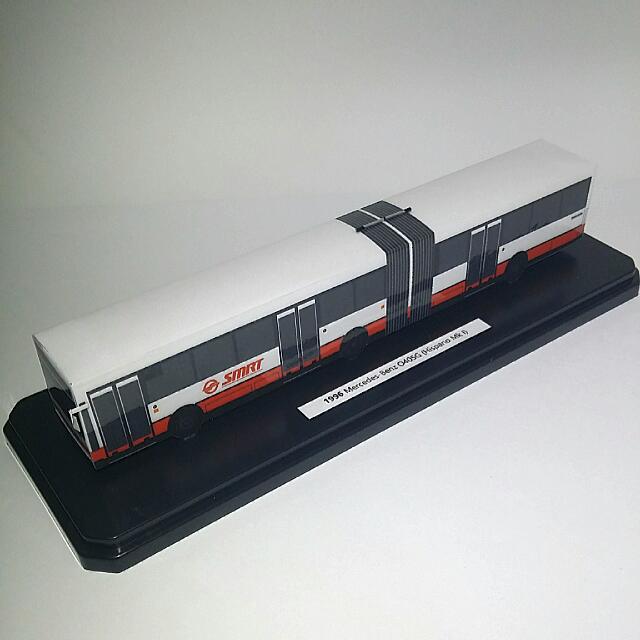 SMRT Mercedes-Benz O405G 1:100 Paper Model, Food & Drinks, Local Eats ...